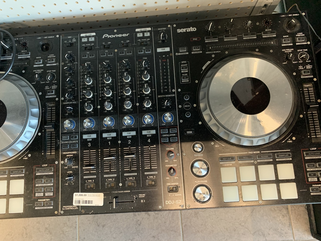 Pioneer DDJ-SZ Flagship 4-channel Controller for Serato DJ Pro ...