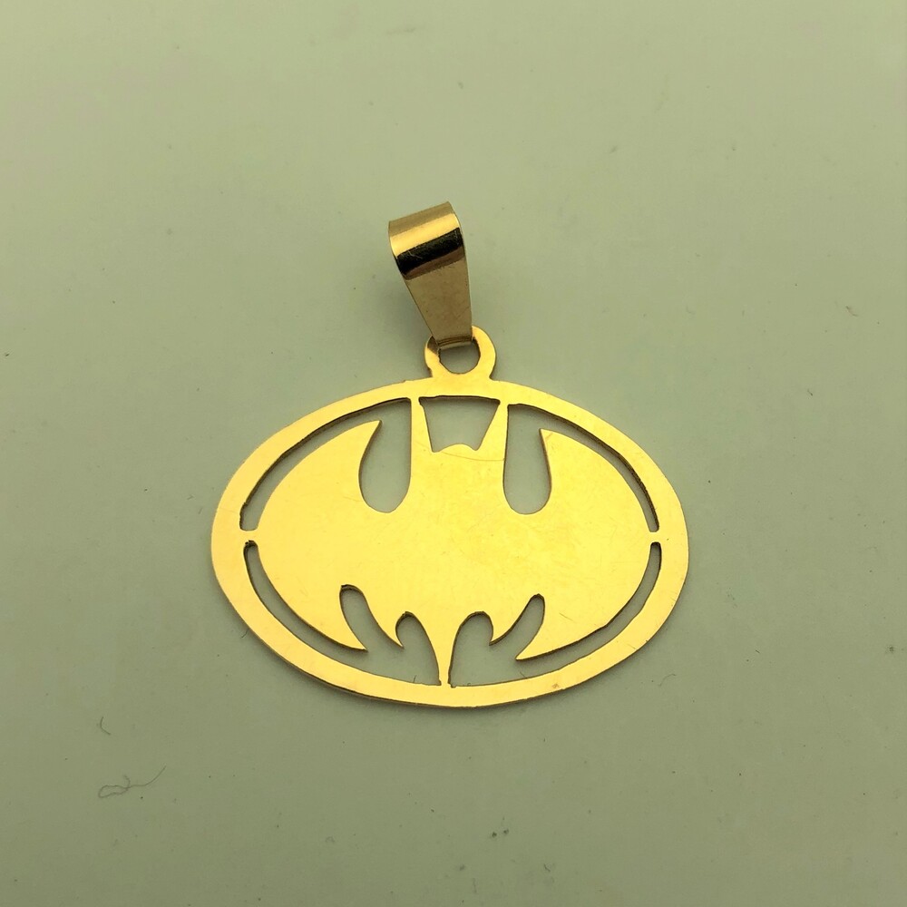 14k Yellow Gold Batman Symbol Pendant | Fastcash Pawn & Checkcashers