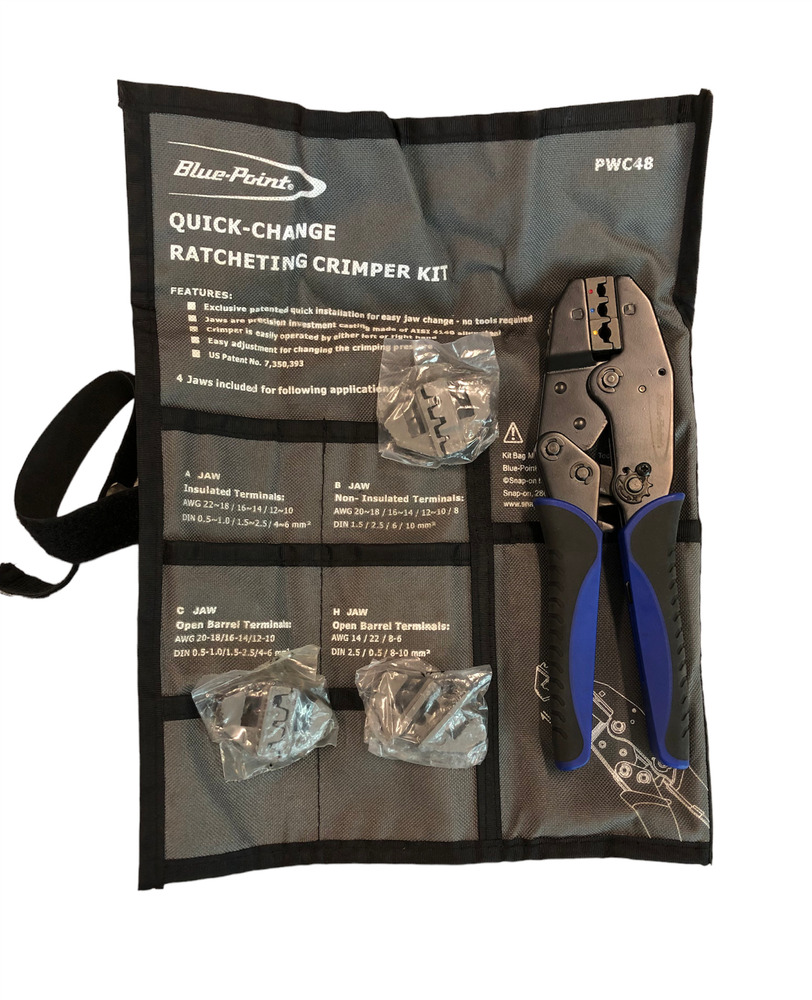 Blue-Point Quick-Change Ratcheting Crimper Kit PWC48 | Fastcash Pawn ...