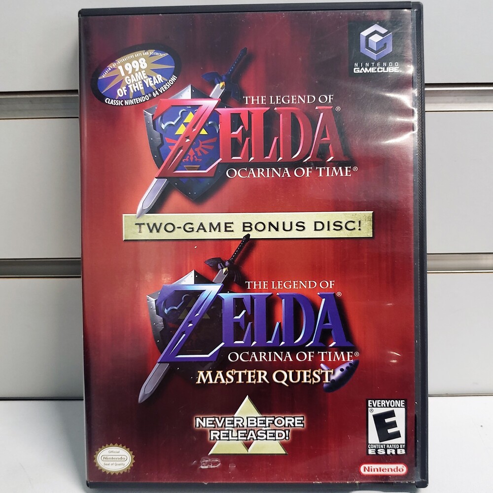Legend of Zelda 2 Game Bonus Disc Ocarina of Time and Master Quest for ...