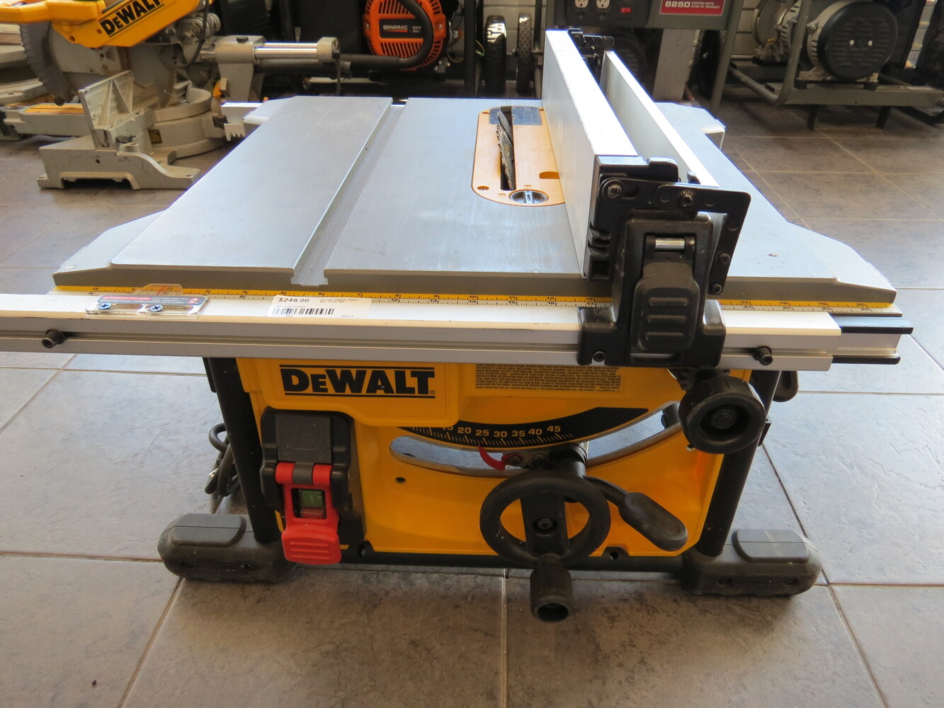 DeWalt Table Saw Model DWE7485 | Fastcash Pawn & Checkcashers