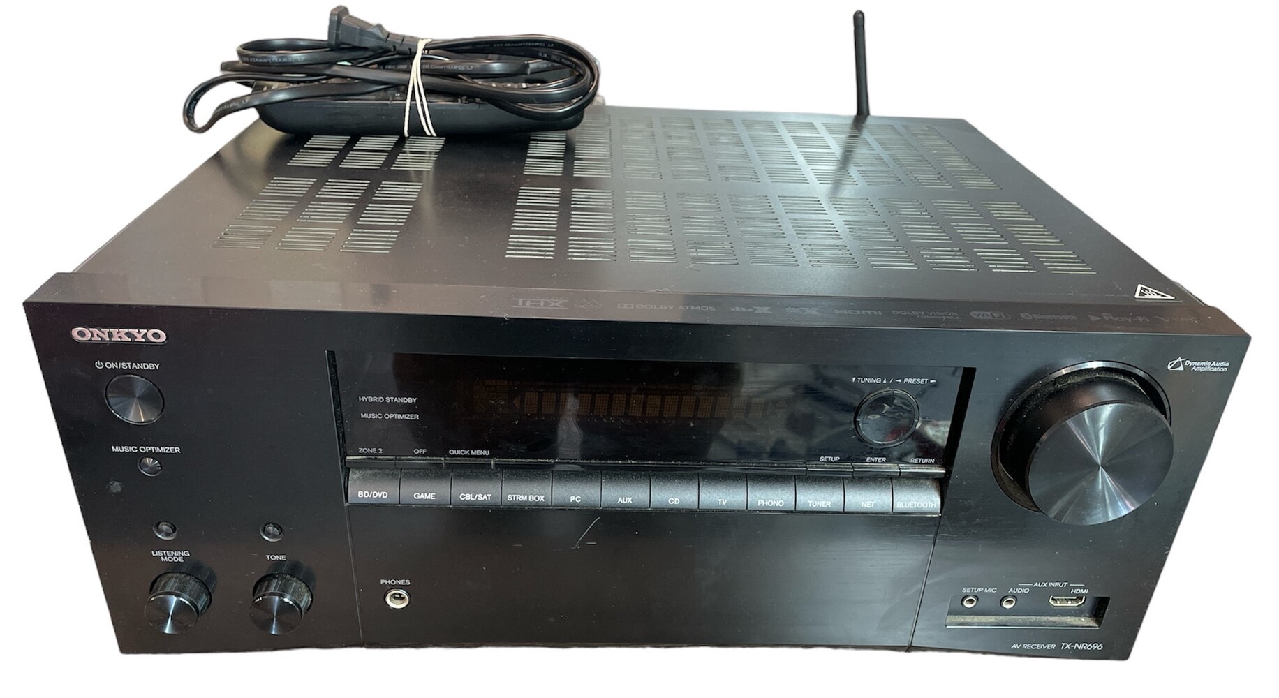 Onkyo (TX-NR696) 7.2 Channel Smart AV Receiver with Remote (177773507 ...