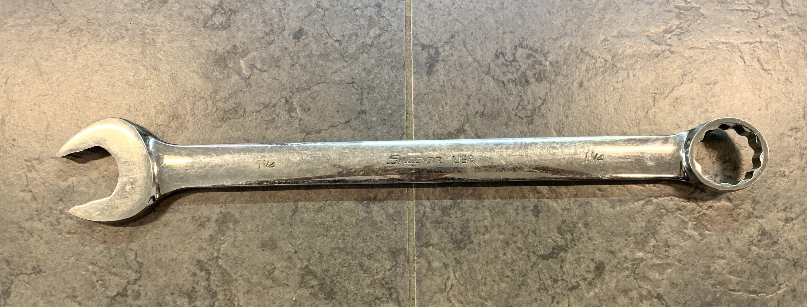 Snap on SOEX40 SAE 1-1/4" 12 Point Flank Drive Combination Wrench ...