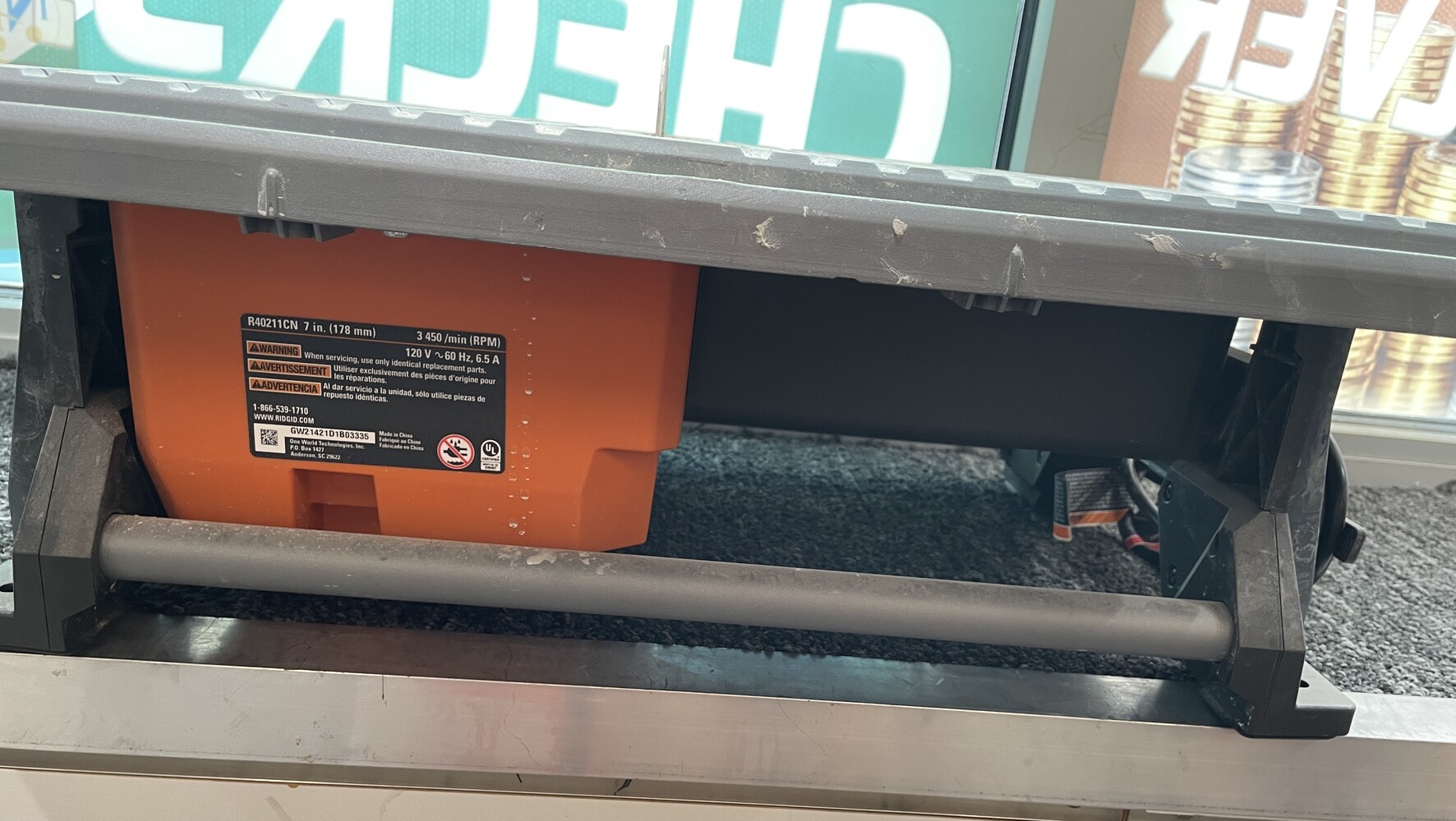 Ridgid R40211CN 7 Inch Table Top Wet Tile Saw | Fastcash Pawn ...