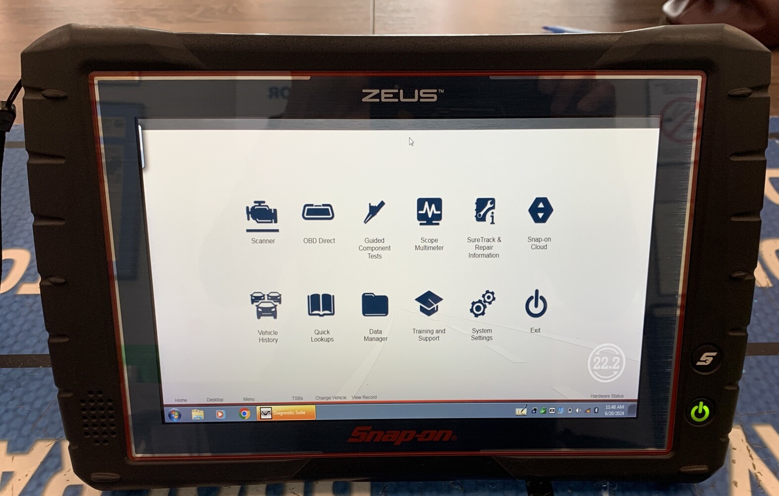 Snap On EEMS342A ZEUS Car Diagnostic Scanner Version 22.2 | Fastcash ...