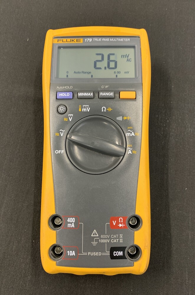 Fluke 179 Handheld Multimeter with Fluke Leads | Fastcash Pawn ...