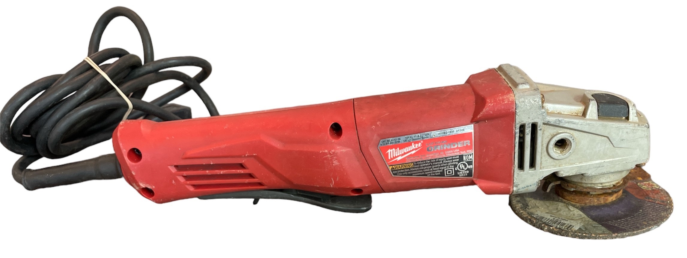 Milwaukee (6142-30) 4-1/2" Corded Angle Grinder (177793681) | Fastcash ...