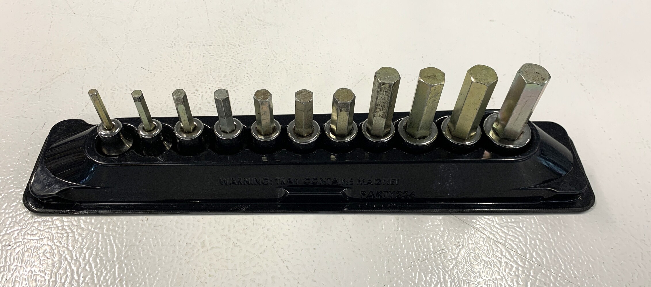 Snap On 11PC 3/8" Drive Metric Allen Sockets Hex Bit Socket Set ...